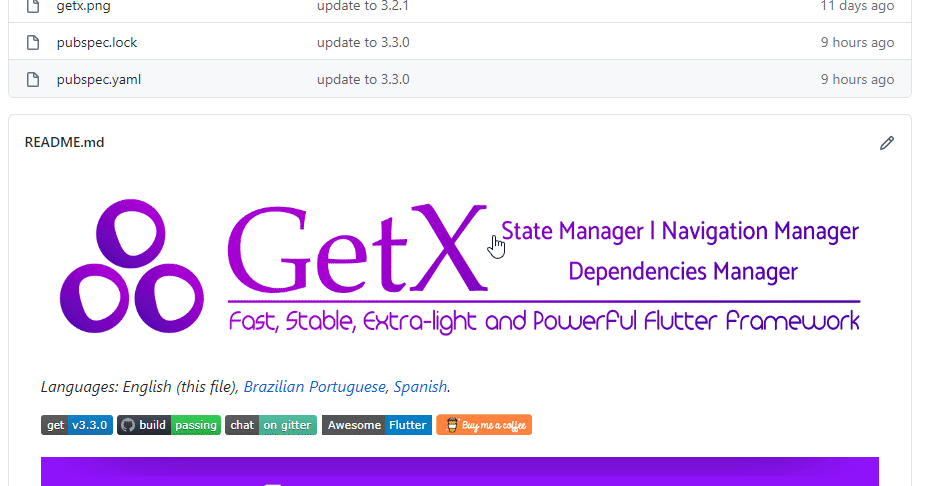 Documentation | Link not proper · Issue #378 · jonataslaw/getx · GitHub