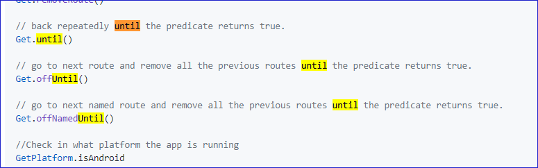 Navigator popUntill() Equivalent needed. · Issue #417 · jonataslaw/getx · GitHub