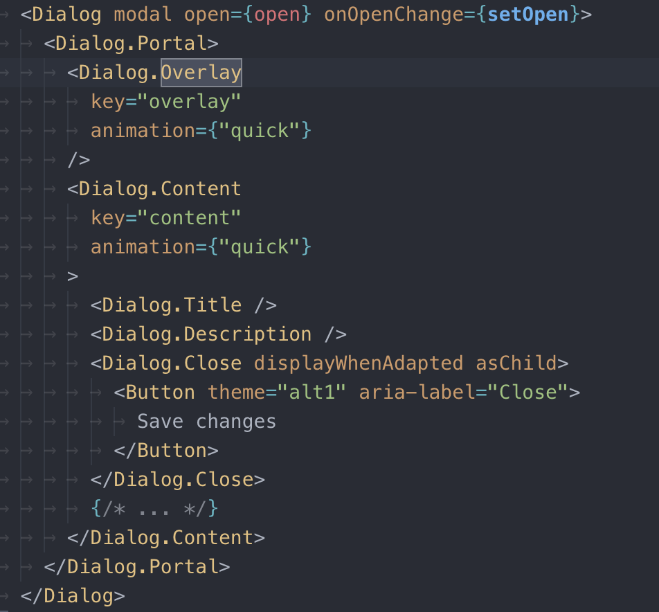 Dialog default animation. · Issue #1656 · tamagui/tamagui · GitHub