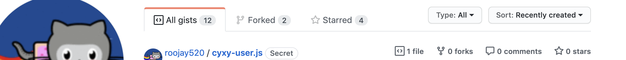 [BUG]Error loading other people gist · Issue #176 · lostintangent/gistpad · GitHub