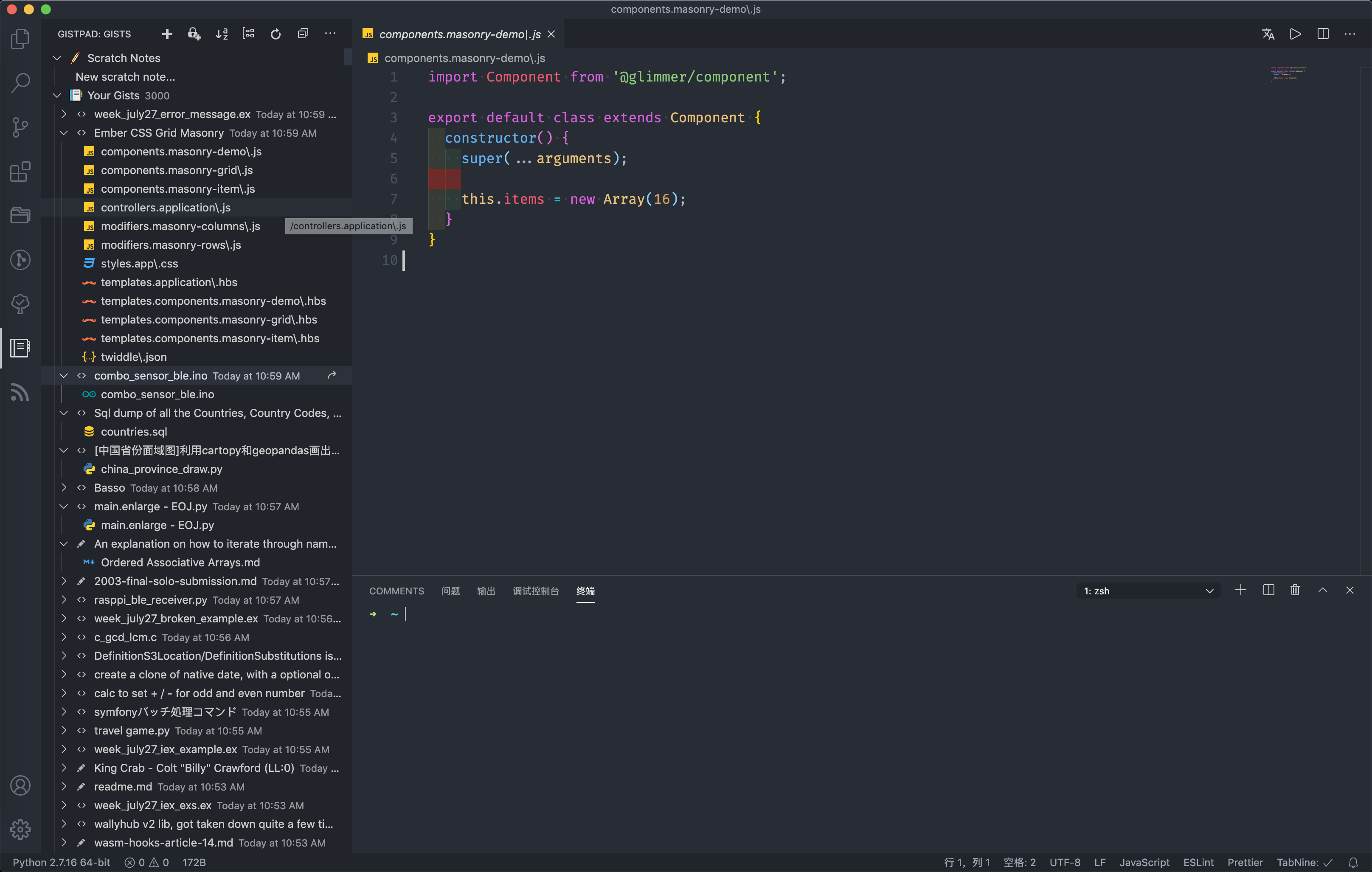 [BUG]Error loading other people gist · Issue #176 · lostintangent/gistpad · GitHub