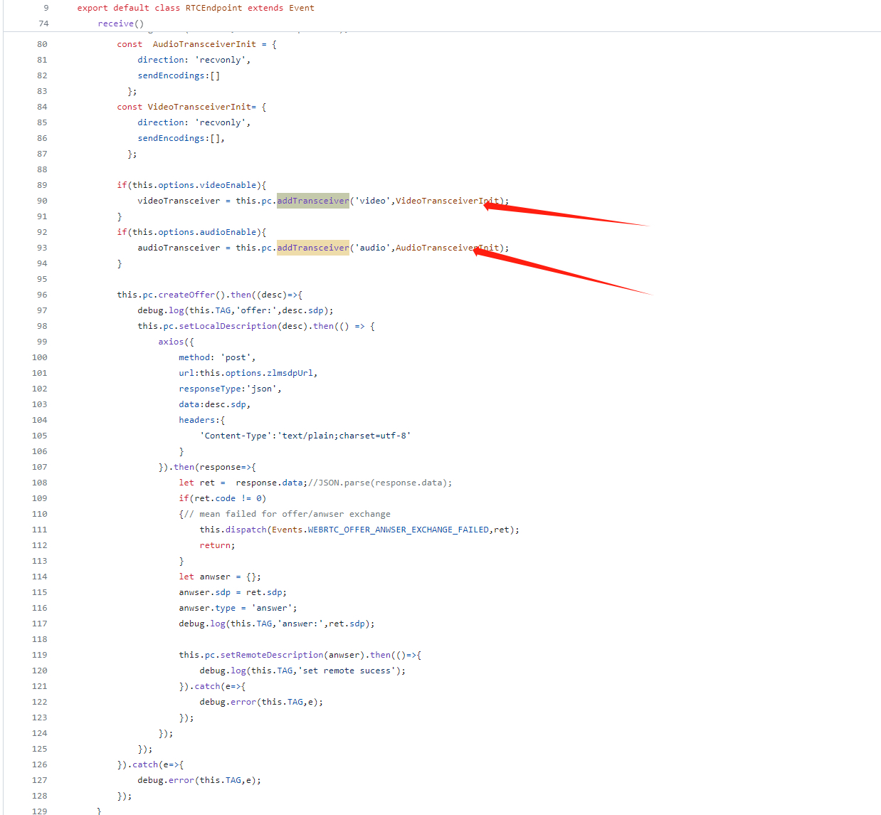 [技术咨询] webrtc嵌套在vue播放提示rtcPlayer.vue:59 offer anwser 交换失败 {code: -400, msg: 'Assertion failed ...