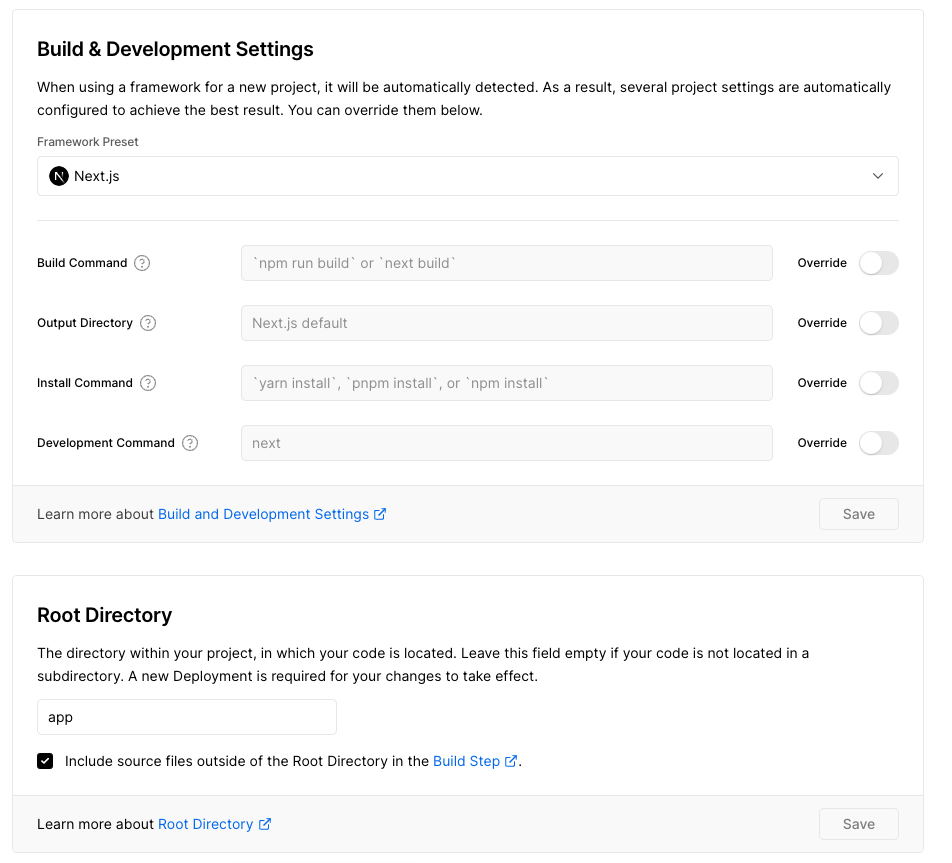 Serverless Functions Of Nextjs Pre Build Deployments Dont Work When Project Is A Monorepo