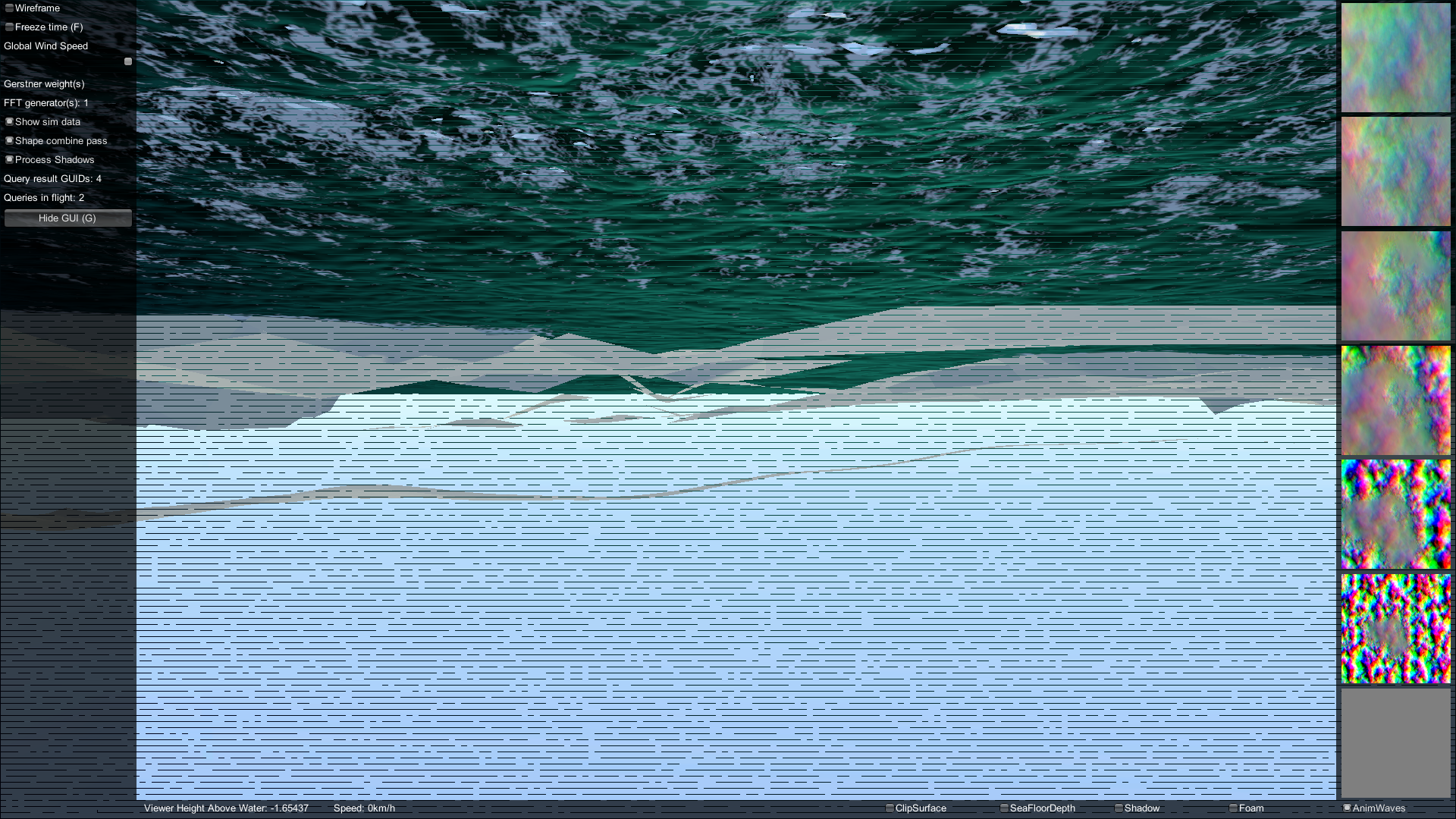 Underwater artifacts / draw failure on older machines (BIRP) · Issue #1097 · wave-harmonic/crest ...