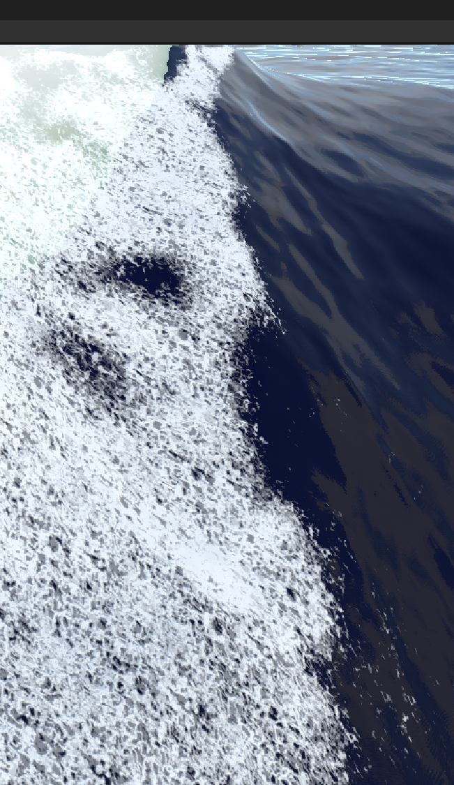 Foam / wake vibration when approaching whirlpools · Issue #1123 · wave-harmonic/crest · GitHub