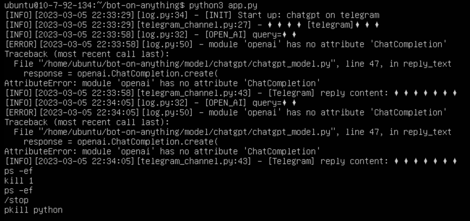第一次用Ubuntu，请问在使用python3 app.py后，该怎么回到终端继续运行其他程序呢，或者终止这个程序呢... · Issue ...