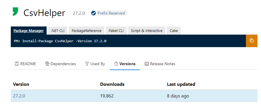 Update Microsoft.Bcl.AsyncInterfaces · Issue #1908 · JoshClose/CsvHelper · GitHub