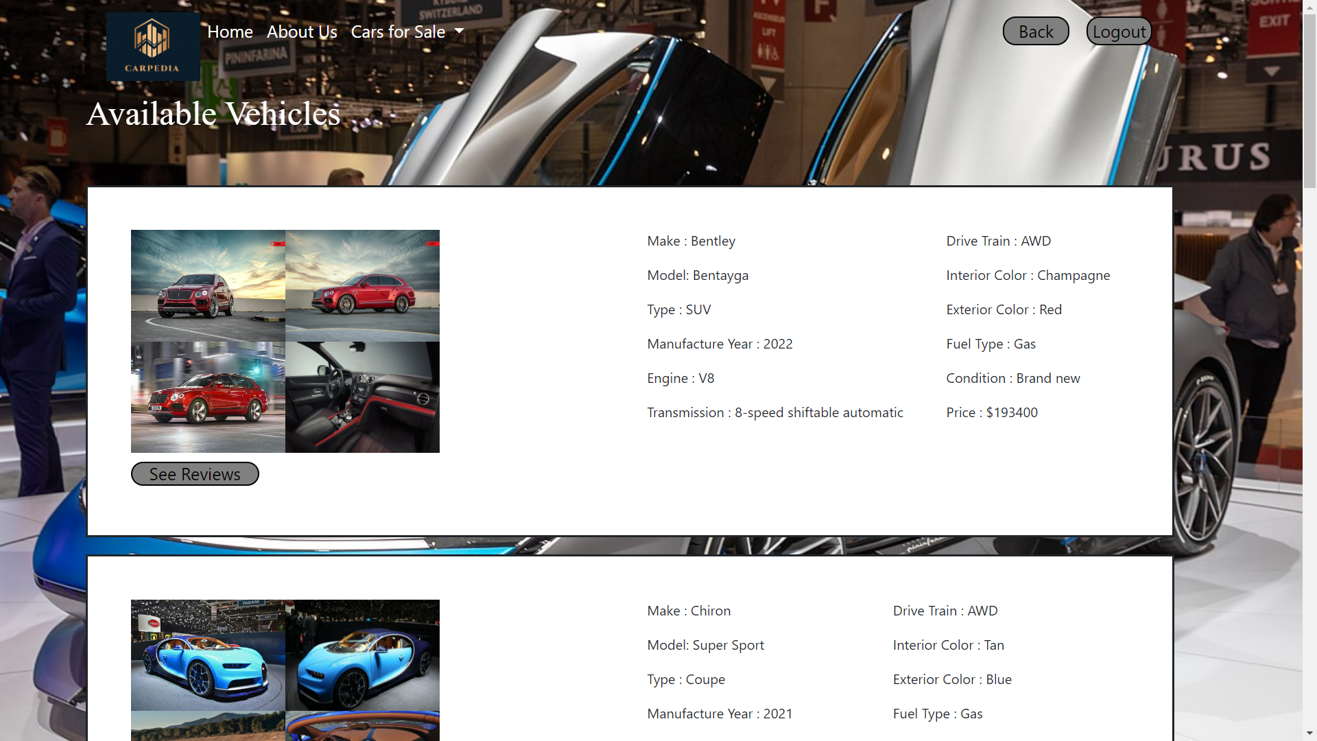 GitHub - PamMaw23/JavaProject-Carpedia