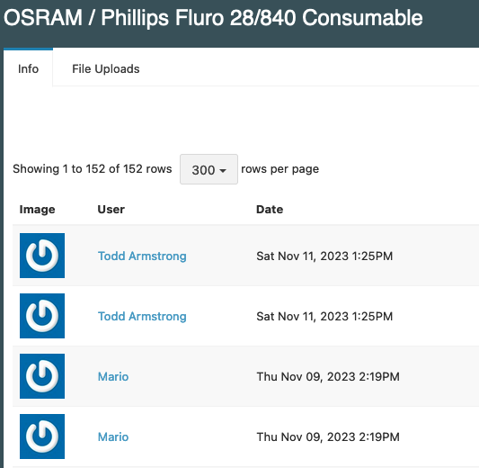 Feature Request Info To Reflect Updated Quantity Of Consumablecomponentsaccessories · Issue 