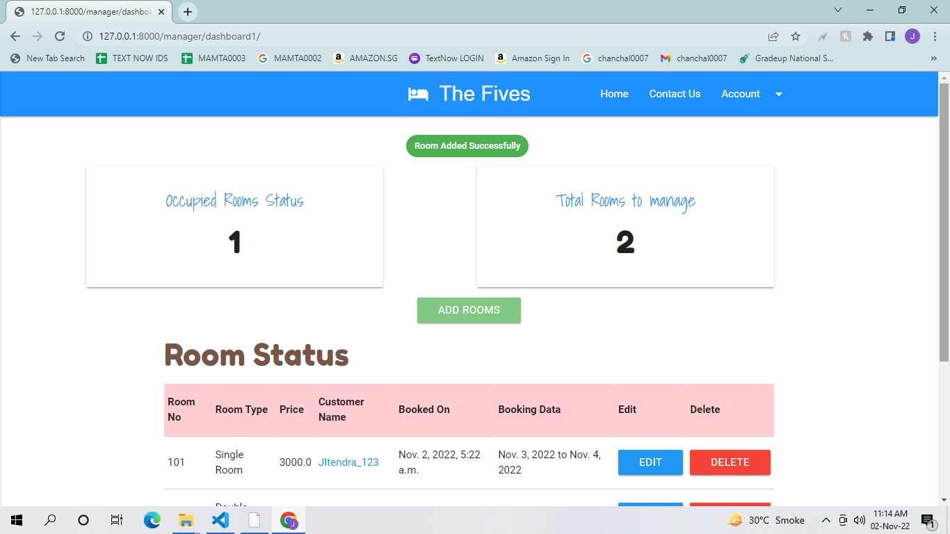 GitHub - Jitendra-Saini123/THE-FIVES: Basically this project is related to HOTEL MANAGEMENT SYSTEM.
