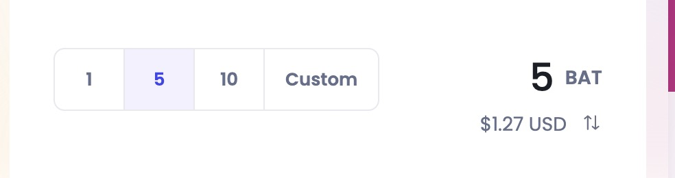 Make contribution value editable (custom amount) upon click · Issue #29952 · brave/brave-browser ...