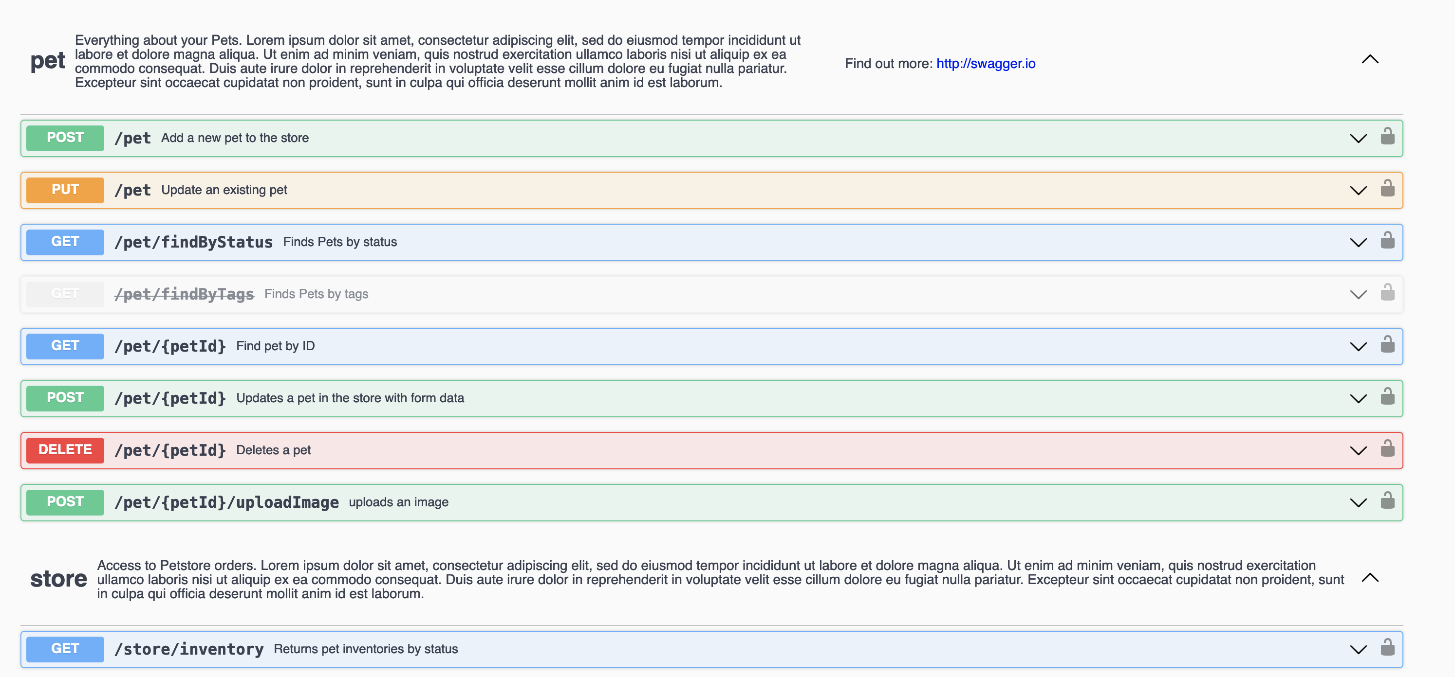 Tag Description awkwardly constrained when there is no `externalDocs` entry · Issue #7996 ...