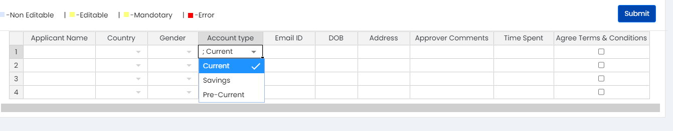 JSSpreadesheet After dropdown selection unable to view the selected option · Issue #1563 ...