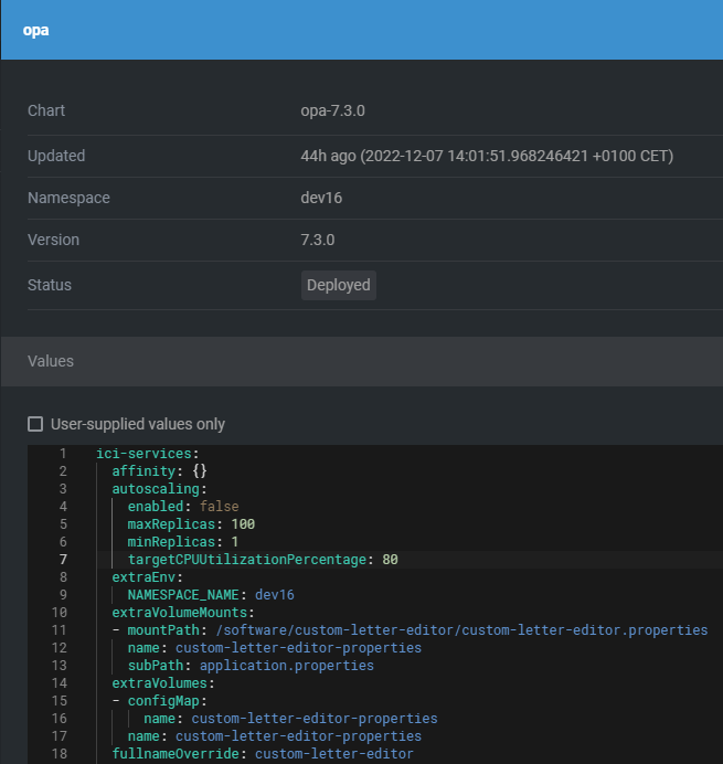 Helm Release Values not being updated after initial load · Issue #6721 · lensapp/lens · GitHub