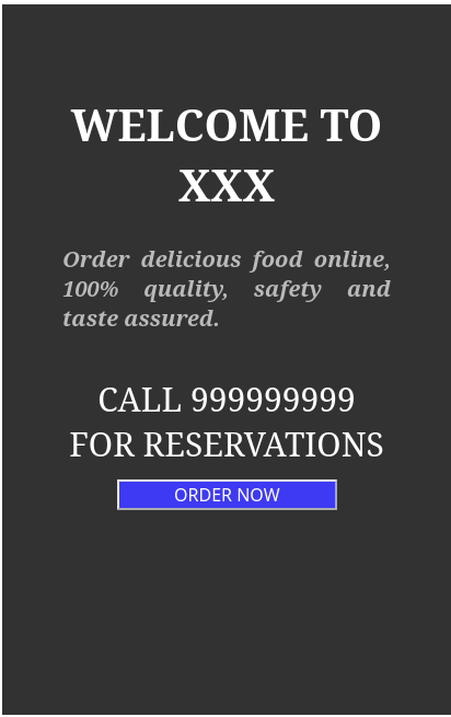 GitHub - shashankyo/Restauranthome