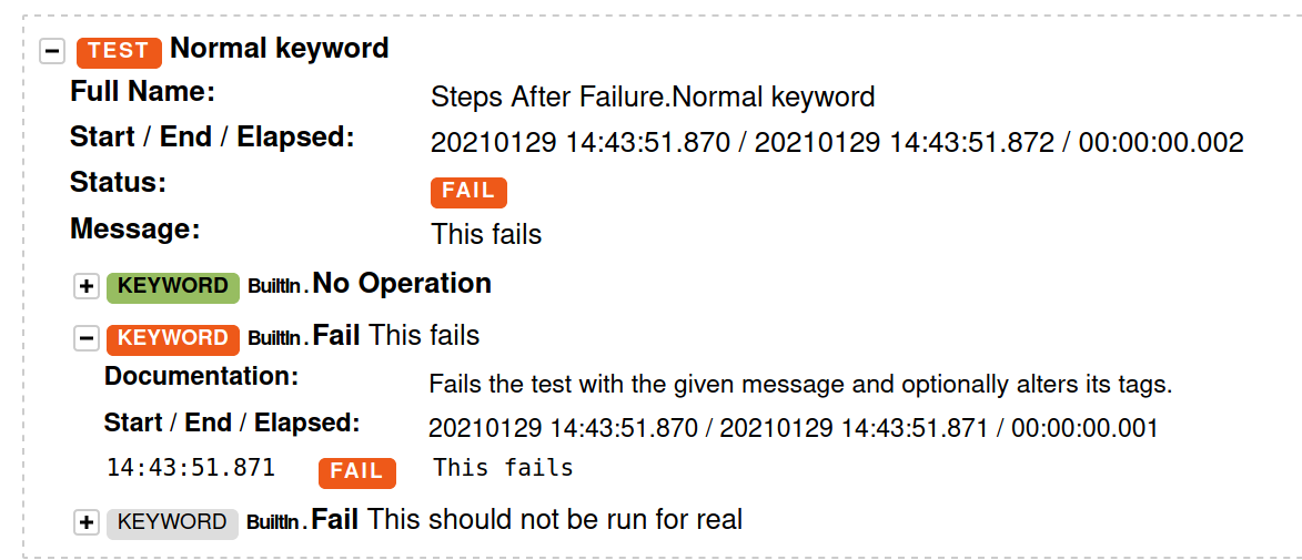 Show un-executed keywords in log · Issue #3842 · robotframework/robotframework · GitHub