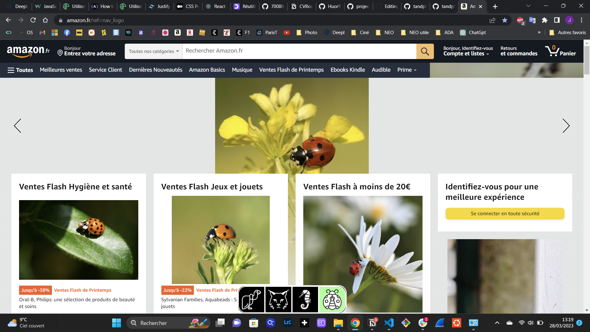 GitHub - PierreMerlaud/Projet-Extension-Navigateur-Chrome