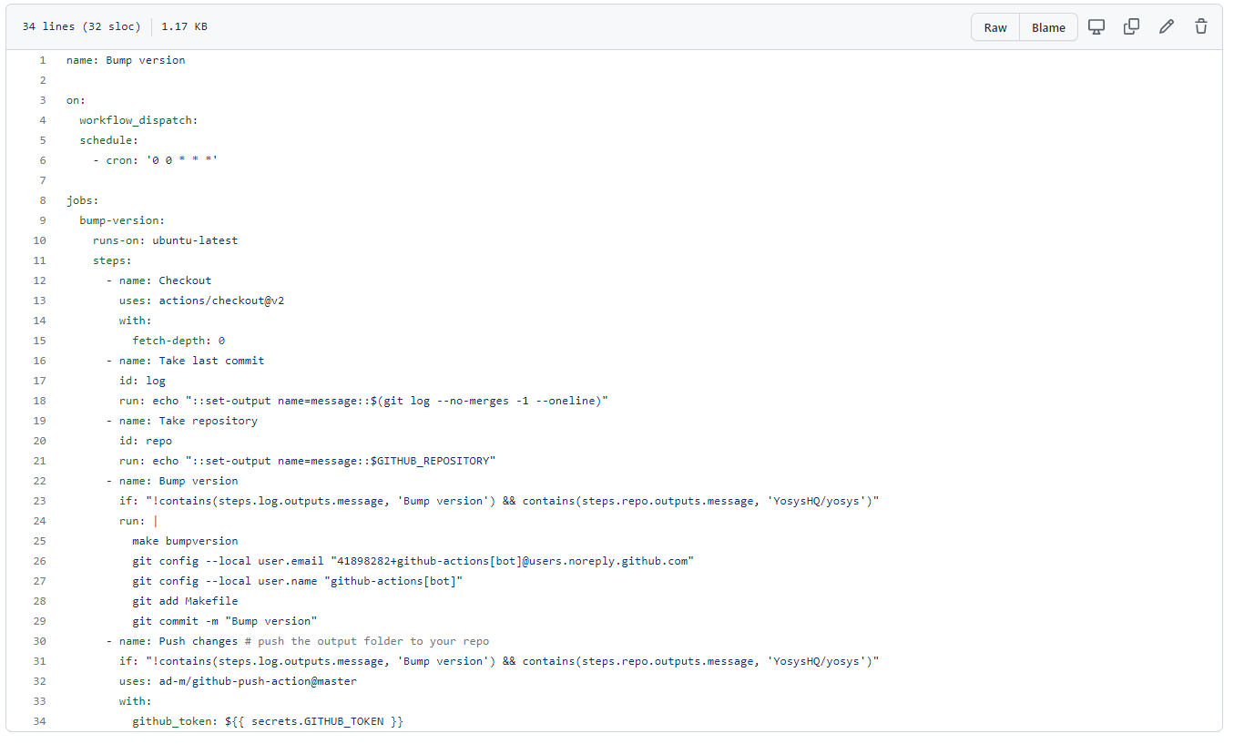 Automatic Version Number Bump · Issue #442 · lnis-uofu/OpenFPGA · GitHub