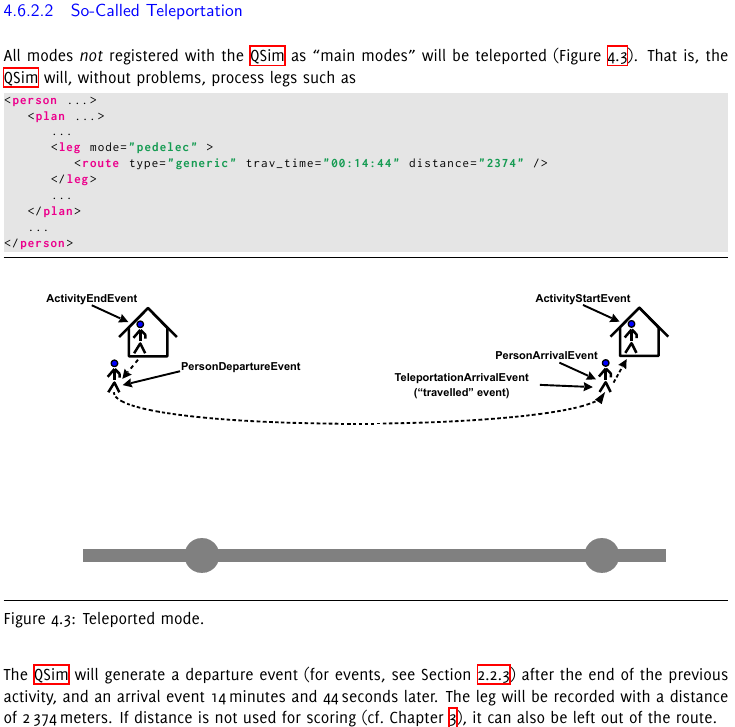 How to achieve teleportation with predefined travel time & distance? · Issue #97 · matsim-org ...