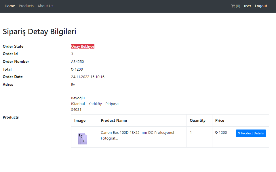 Github Baharidvanmvc E Commerce App E Commerce Website With Basic Features