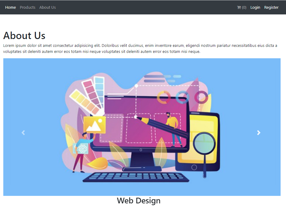 Github Baharidvanmvc E Commerce App E Commerce Website With Basic Features