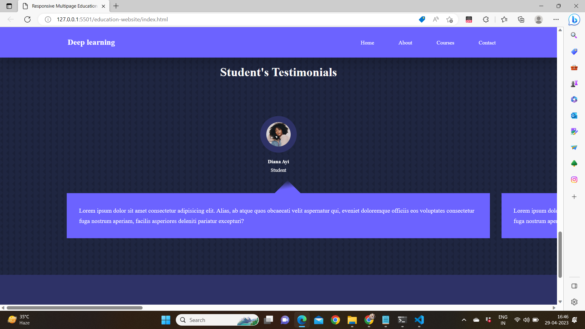 GitHub - Raja1babu/education-website