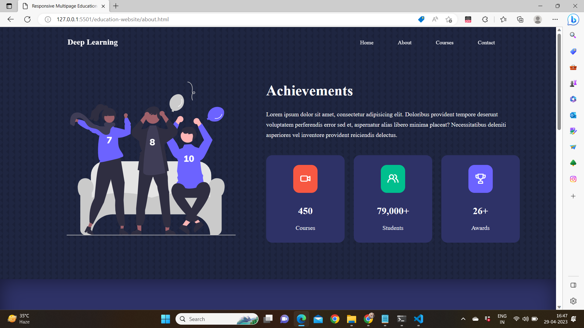 GitHub - Raja1babu/education-website