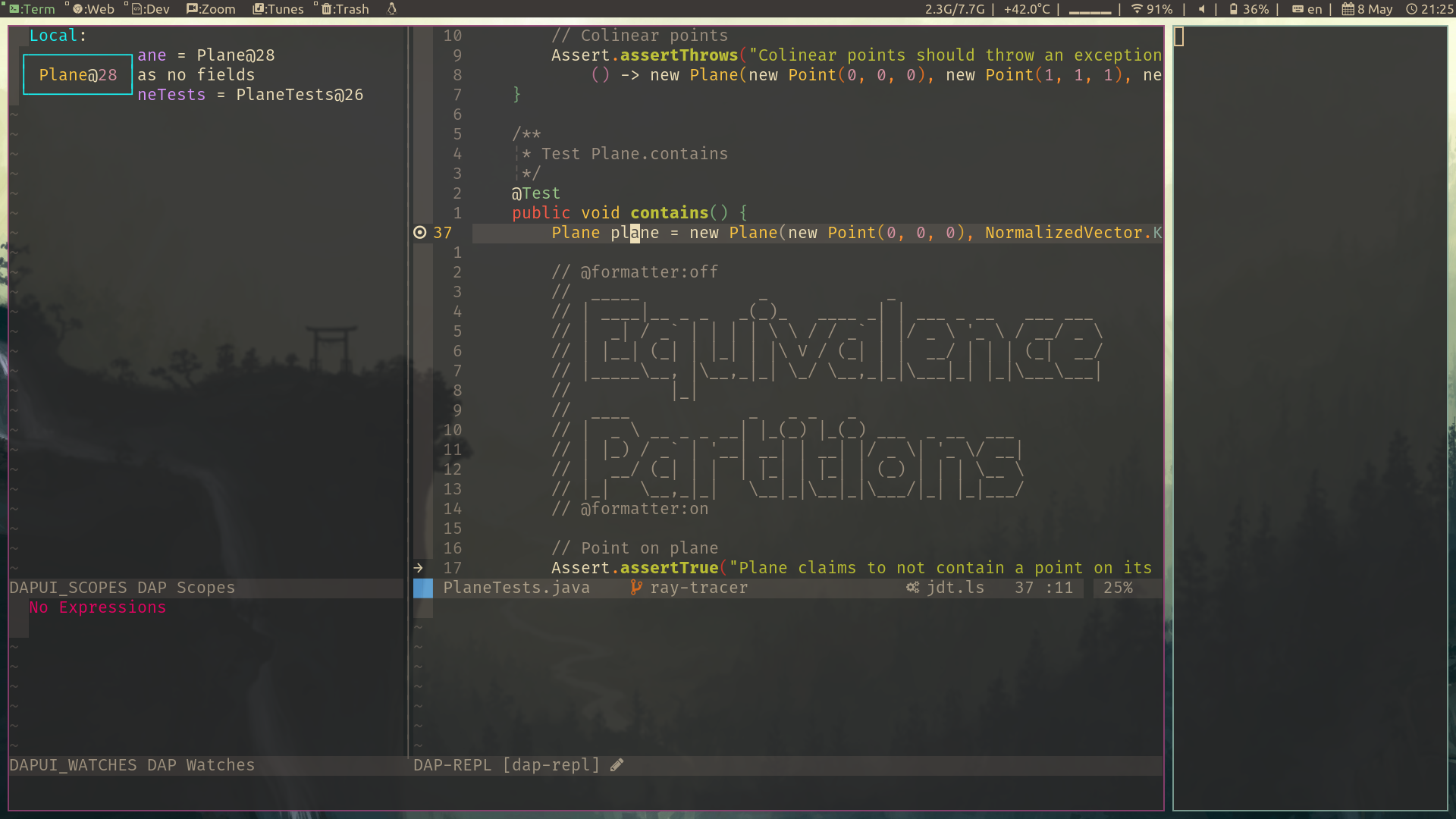 eval does not work as expected using jdtls · Issue #7 · rcarriga/nvim-dap-ui · GitHub