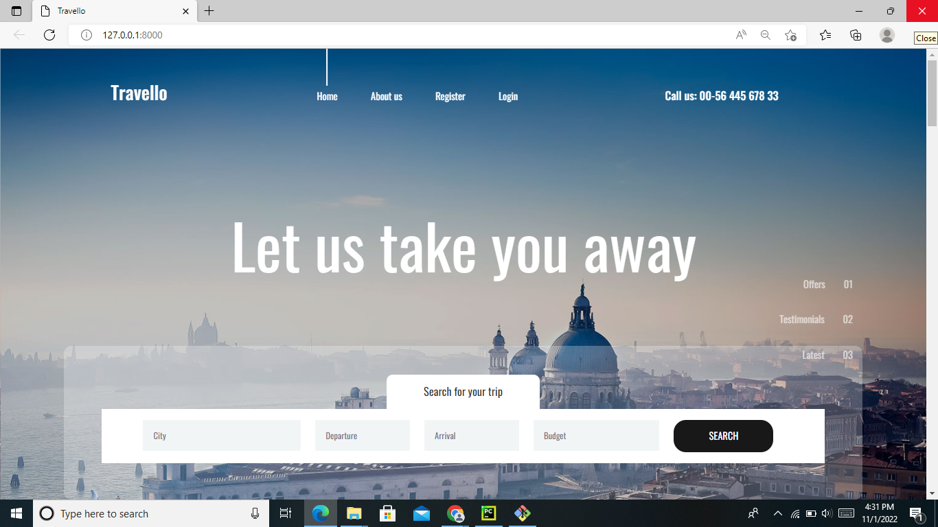 Github Rizvanak Travel Project
