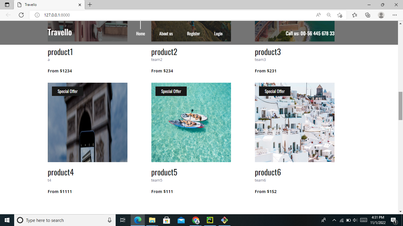 Github Rizvanak Travel Project