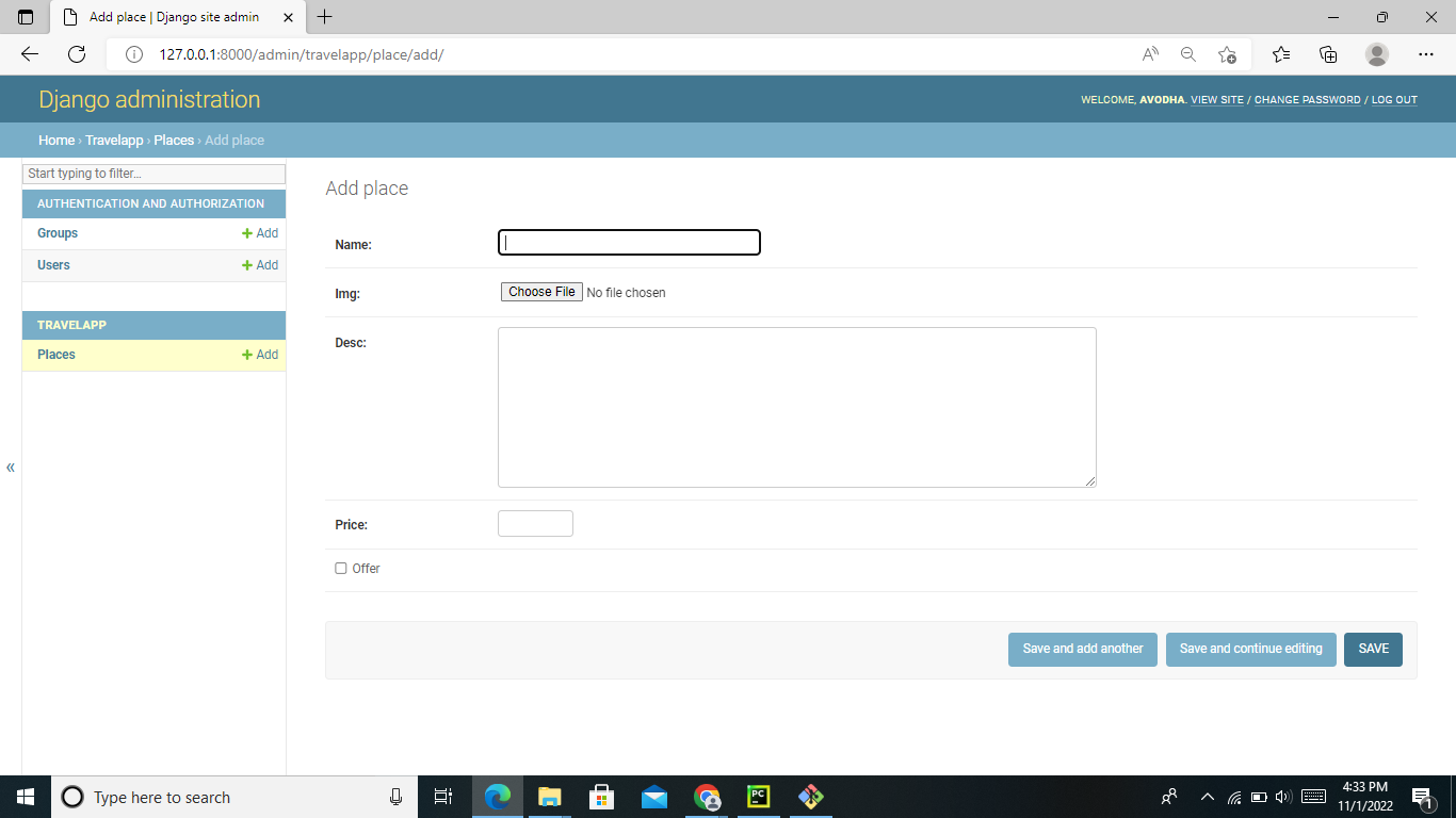 Github Rizvanak Travel Project