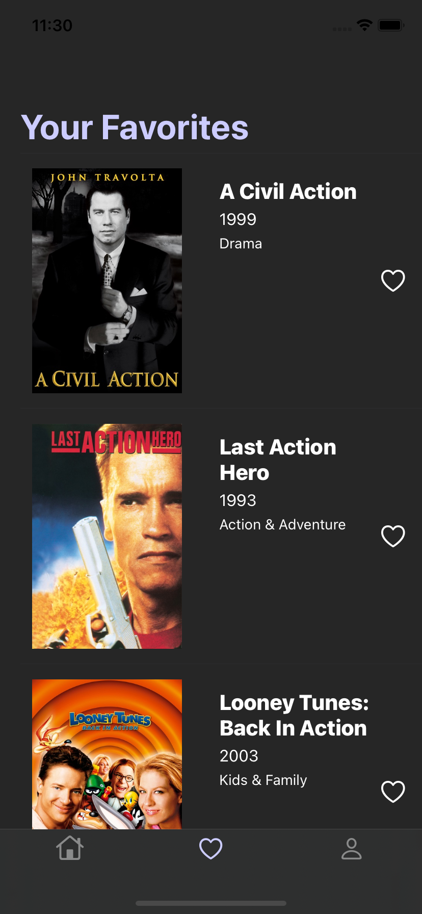 GitHub - irynazelisko/Filmoteka-project: An iOS app that displays list of movies from iTunes