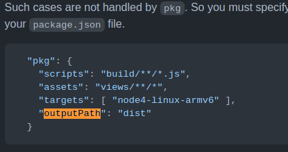 Typing Mistake · Issue #1119 · vercel/pkg · GitHub