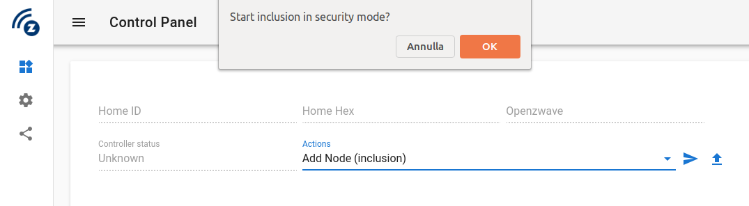 Can not add Secure devices. · Issue #202 · OpenZWave/Zwave2Mqtt · GitHub