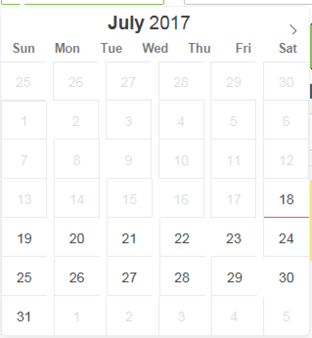 wrong days in calendar IE11 only · Issue #887 · flatpickr/flatpickr · GitHub