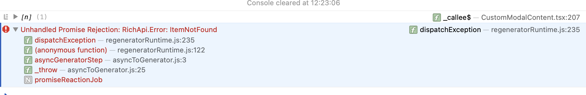 RichApi.Error: ItemNotFound in Office for Mac but works on the web when working with Range ...