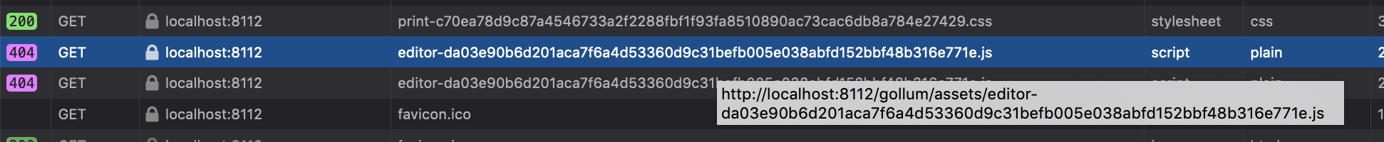 5.x Javascript tags are missing correct mime-type · Issue #1496 · gollum/gollum · GitHub