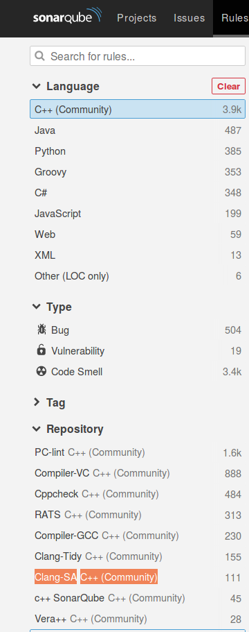 C-Plugin: sensors use wrong rules repository keys · Issue #1521 · SonarOpenCommunity/sonar-cxx ...