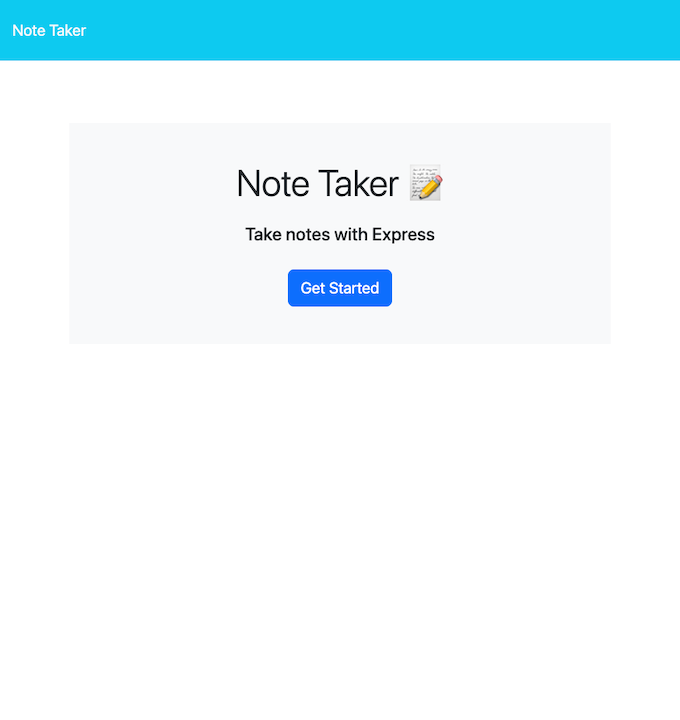 GitHub - DelgaMatt/Note-Taker: An application that can be used to write ...