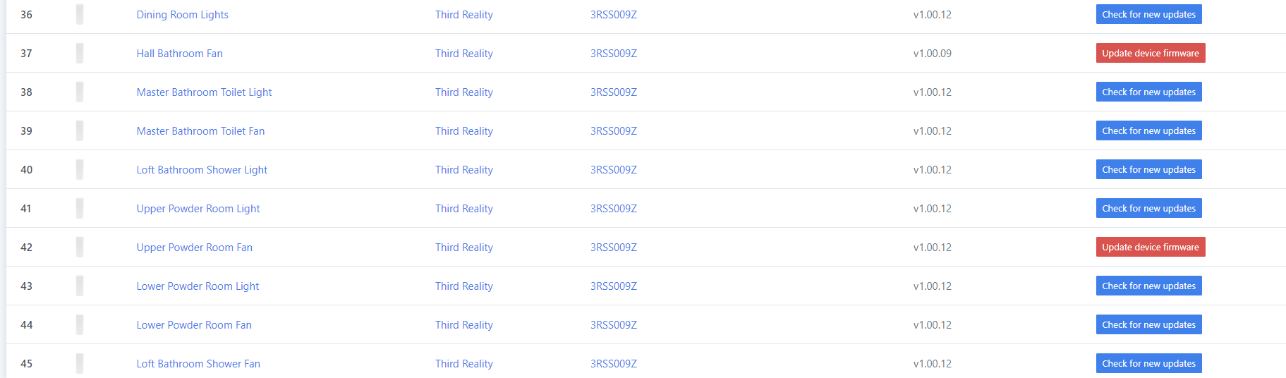 ThirdReality Devices keep reporting OTA update available even though ...