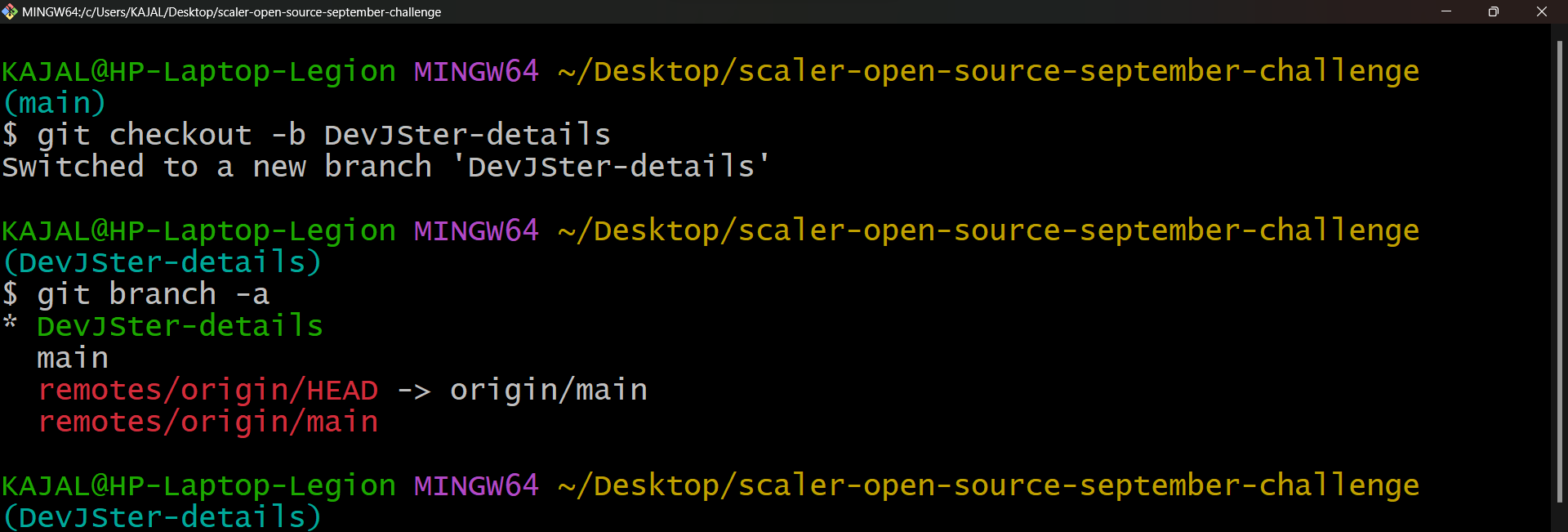 Challenge1-2-3 DevJSter · Issue #4 · scaleracademy/scaler-open-source-september-challenge · GitHub