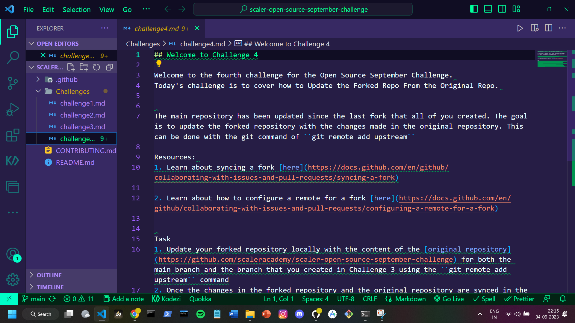 Challenge1-2-3 DevJSter · Issue #4 · scaleracademy/scaler-open-source-september-challenge · GitHub