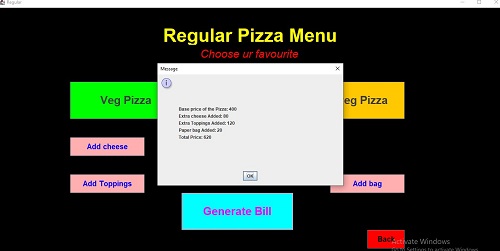 GitHub - kumaresh1597/PizzaBillGenerator-project: Pizza Bill generator created using Java swing ...
