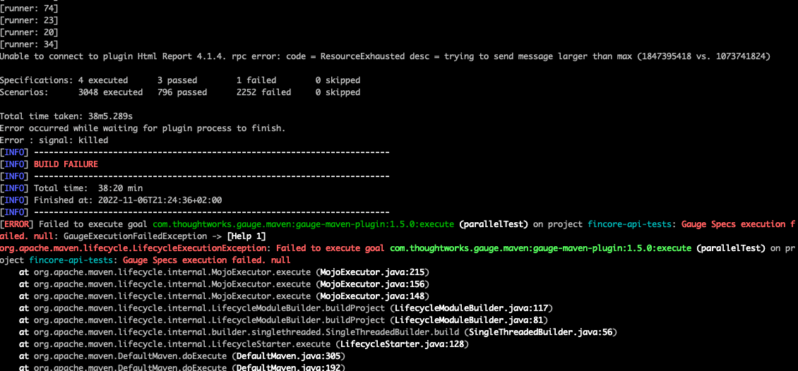 Fail Jenkins job build without generating html report · Issue #2305 · getgauge/gauge · GitHub