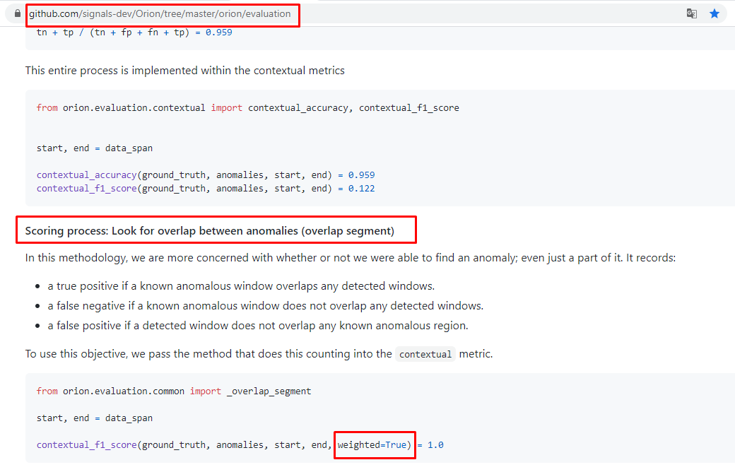 Inaccuracy in README.md file in orion/evaluation/ · Issue #157 · sintel-dev/Orion · GitHub