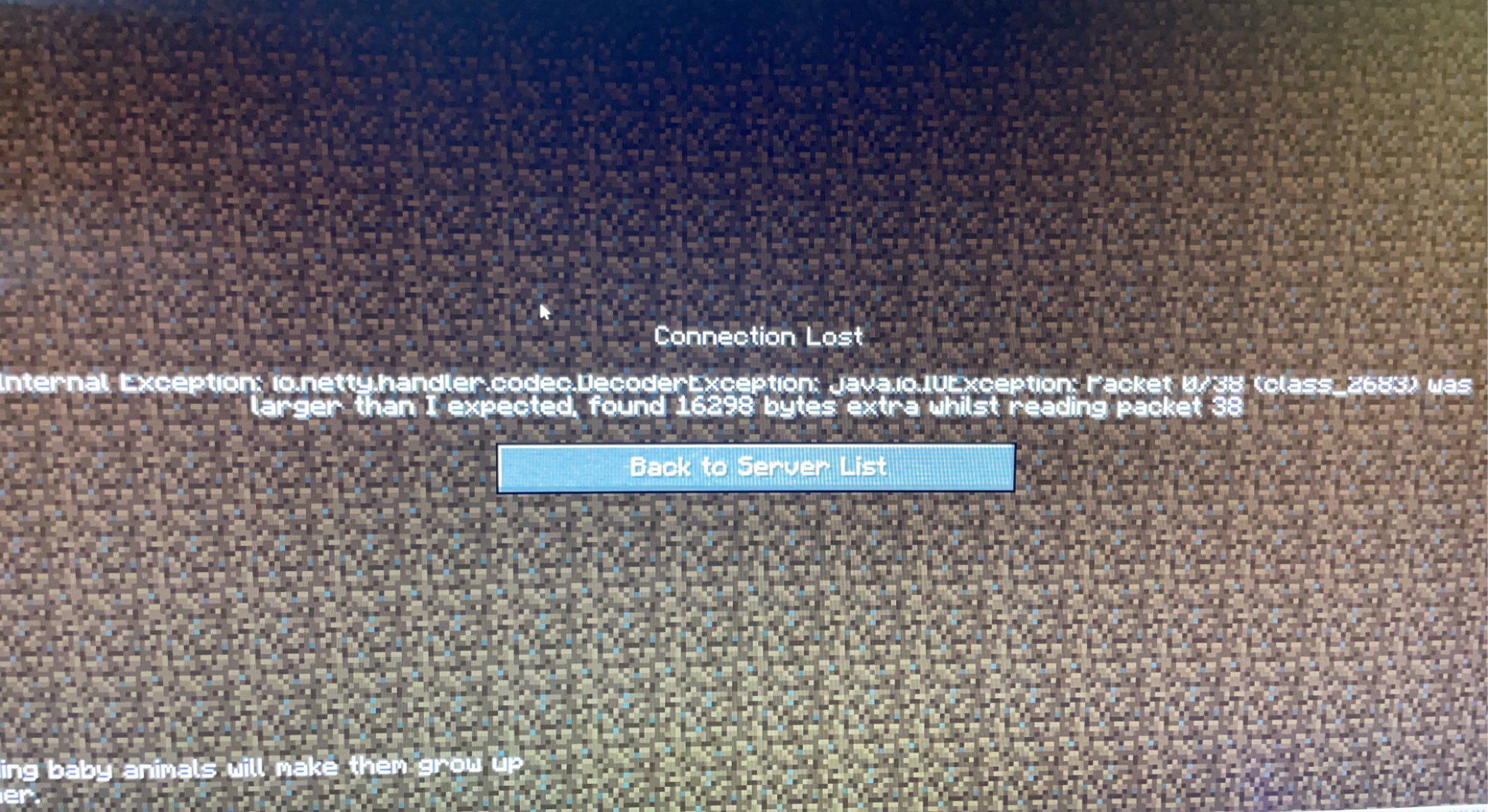 Players cant rejoin after using maps · Issue #779 · LunaPixelStudios ...