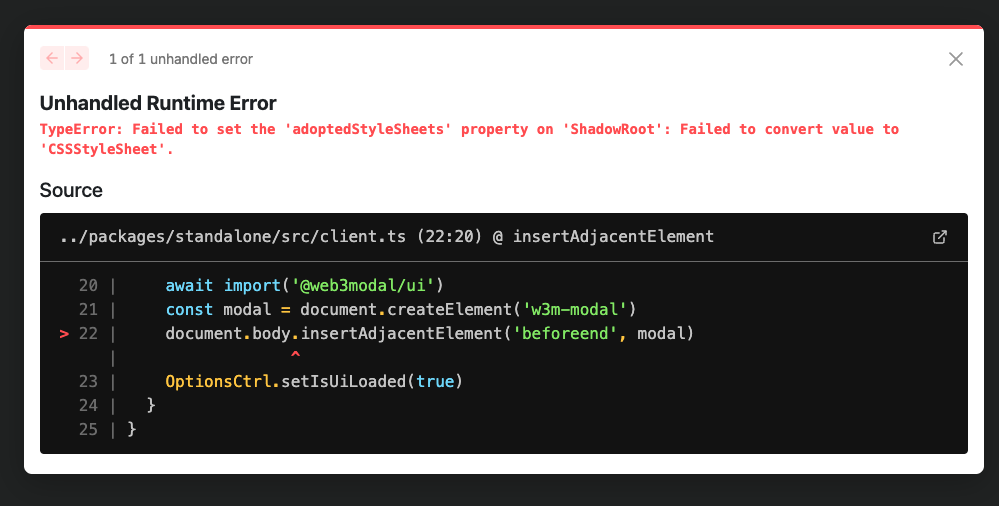 React examples do not work · Issue #848 · reown-com/appkit · GitHub