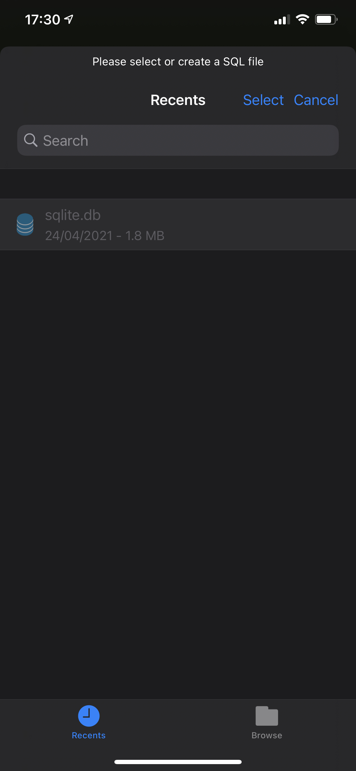 Unable to Query Local DB on iOS · Issue #164 · SQLiteFlow/SQLiteFlow-Issues · GitHub