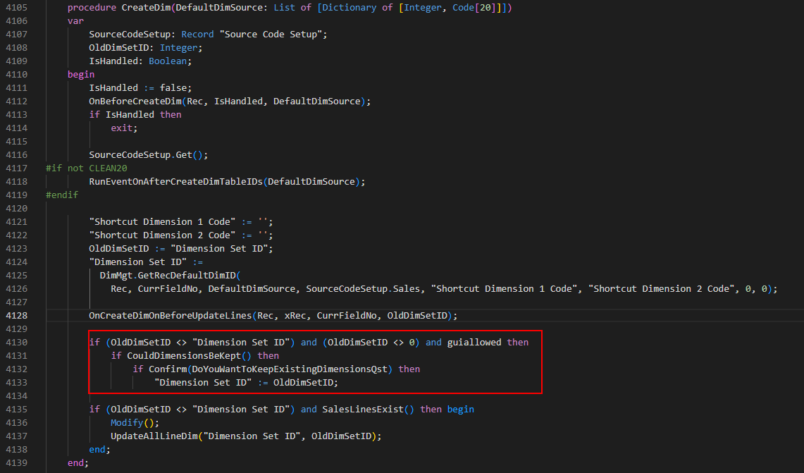 [Event Request] Table Sales Header - OnCreateDimOnBeforeUpdateLines · Issue #20526 · microsoft ...