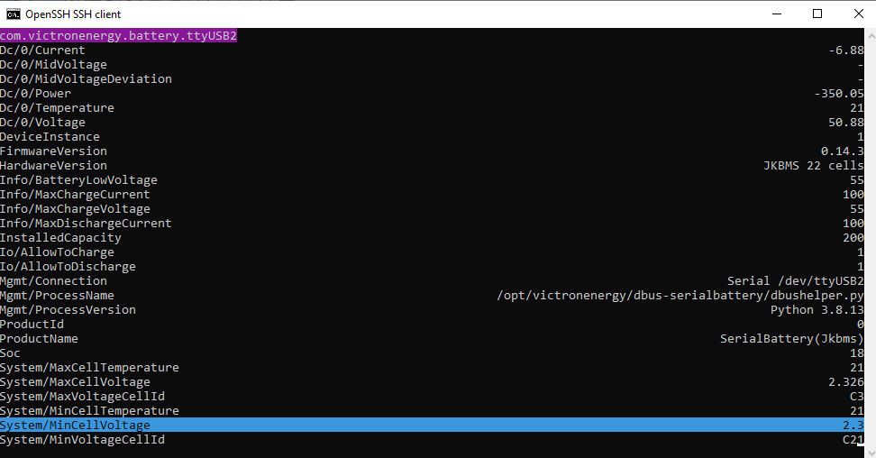 Freeze after Multi disappear/reappear · Issue #20 · Dr-Gigavolt/dbus-aggregate-batteries · GitHub